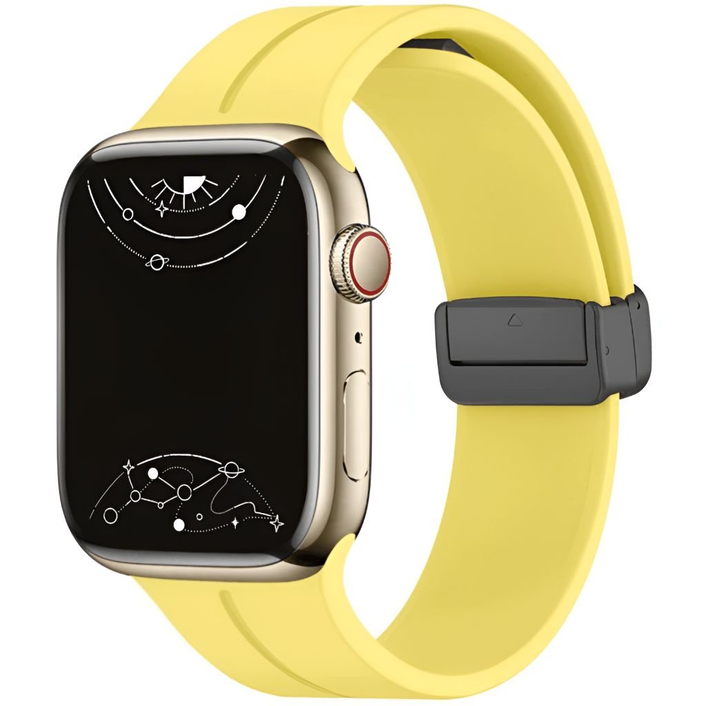 Artus Soft Silicone Magnetic Loop Band For Apple Series 1-9, Ultra, Ultra 2, SE, SE2, Stunning ...