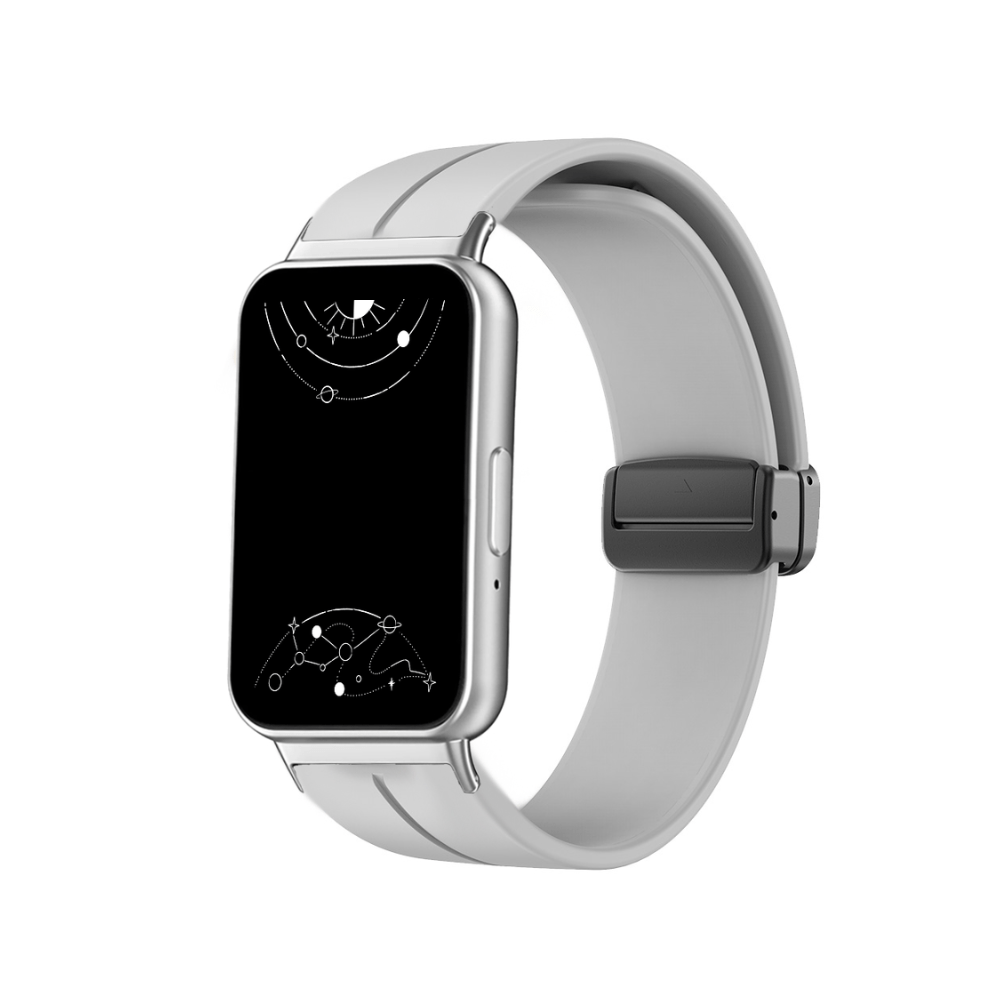 Denego Silicone Magnetic Band With Metal Connector For Galaxy Fit3 ...