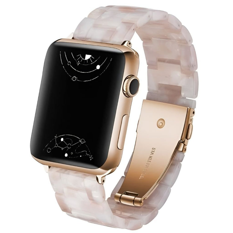 Echo Unique Resin Metal Band For Apple Watch Series 1-9, Ultra, Ultra 2 ...