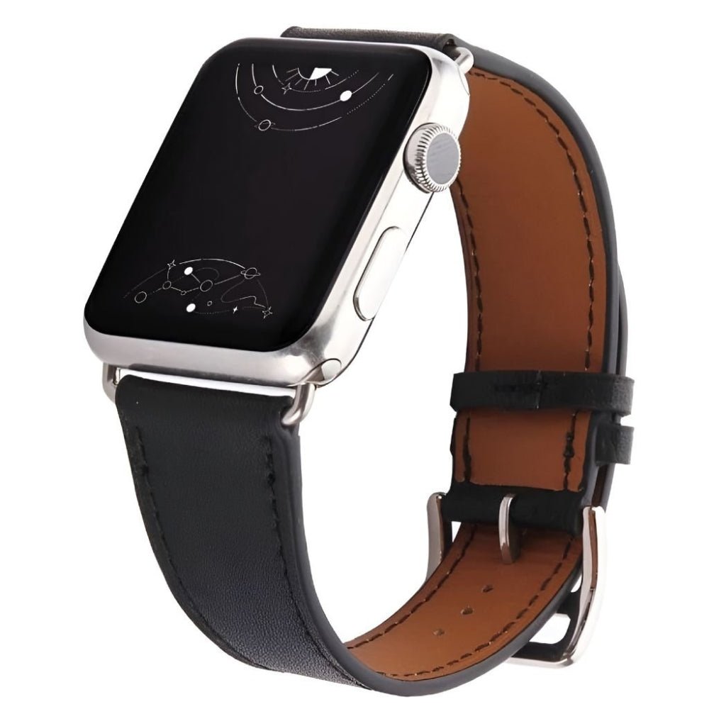 Solis Genuine Leather Band For Apple Watch Series 1-10/Ultra/Ultra2/SE ...