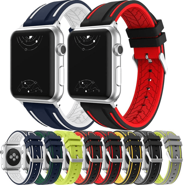 Air Silicone Sport Band For Apple Watch (All Series), Unique Sport ...